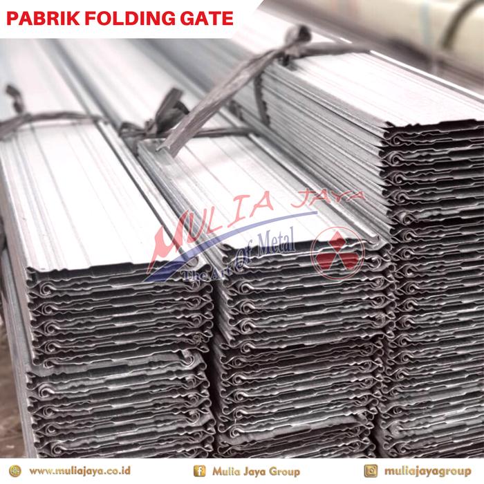 Jual Plat Daun Folding Gate - Bahan Folding Gate - Pabrik Fodling Gate ...