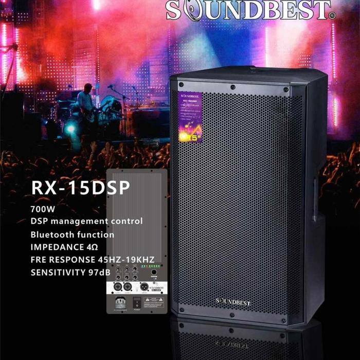 Jual Speaker Aktif Soundbest RX 15 DSP Original 15 inch Active RX15 DSP Ha - Jakarta Barat ...