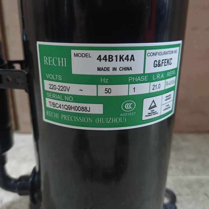 Jual Compressor Daikin 1pk Rechi 44B1K4A R410A - Jakarta Barat ...