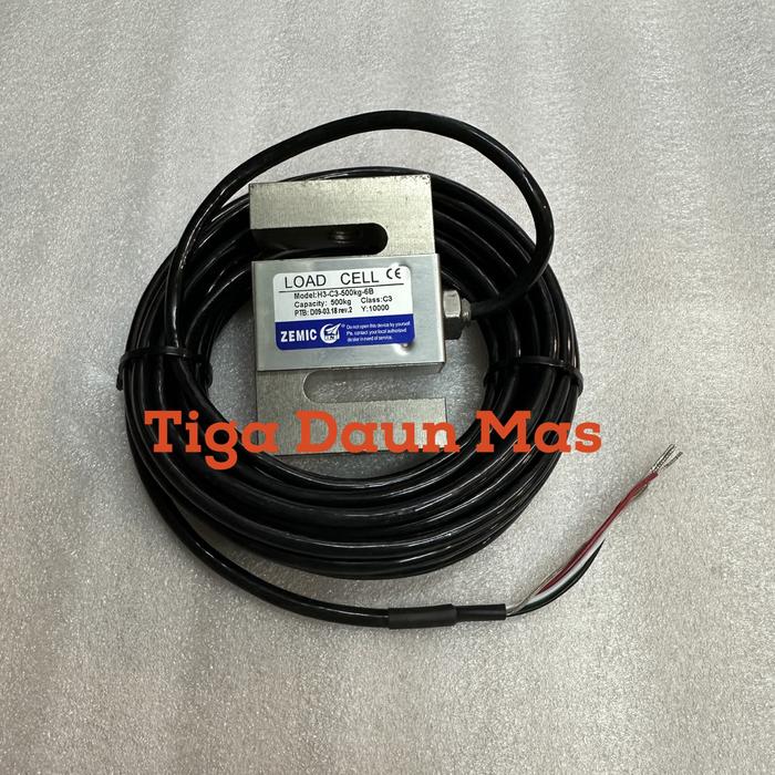 Jual Load Cell Zemic H3 500 Kg Load Cell Tipe S 500Kg Load Cell Tarik ...