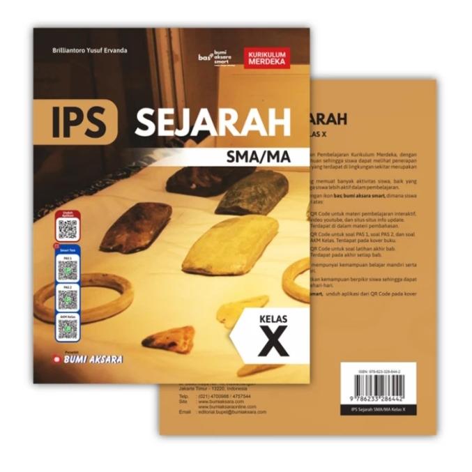 Jual BUKU ORIGINAL IPS SEJARAH SMA MA KELAS X KURIKULUM MERDEKA ...
