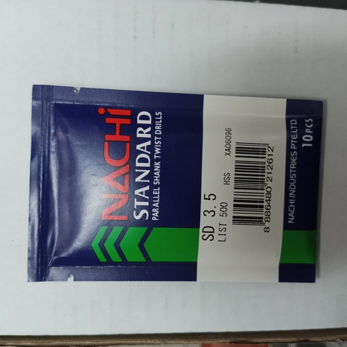 Jual Mata Bor Nachi 3.5mm (1pcs) - Jakarta Barat - Bintang Tiga Sentosa | Tokopedia