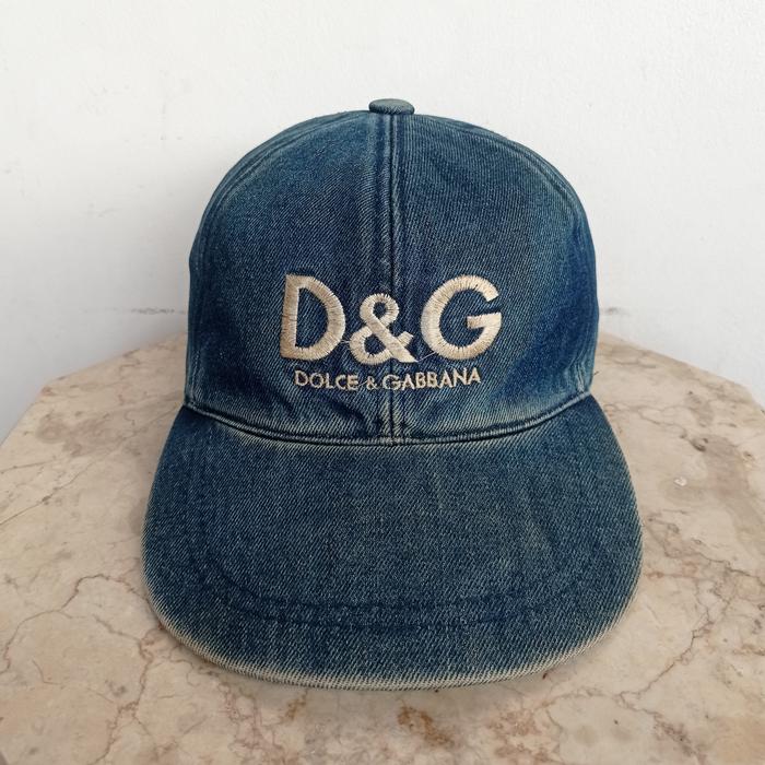 Jual Topi Snapback Vintage D&G / Dolce Gabana Denim Wide Brim Snapback ...