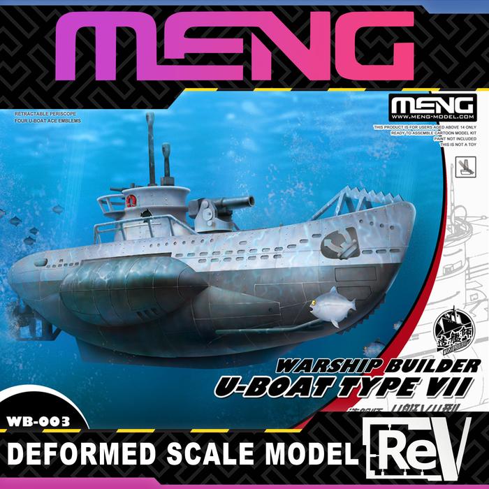 Promo MENG WARSHIP BUILDER GERMAN U BOAT TYPE VII - Jakarta Utara ...