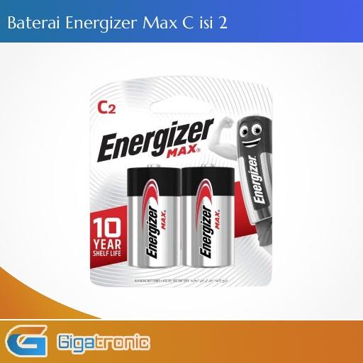 Jual Baterai Energizer Max Alkaline Size C isi 2 - Jakarta Barat ...