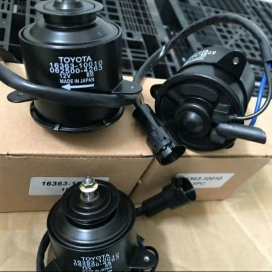 Jual motor fan radiator toyota soluna/starlet/great/twincam/esteem 1.3 ...