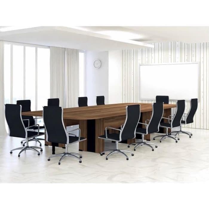 Jual Meja Rapat Meeting Conference Table Oval panjang 400 cm 4 Meter ...