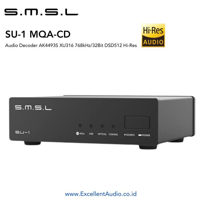 Promo Audio Decoder SMSL SU-1 MQA-CD AK4493S XU316 768kHz/32Bit ...