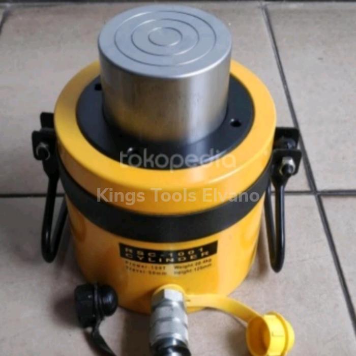 Jual (KTE)100 Ton 50mm Medium Hydraulic Cylinder RSC Hidrolik Silinder ...