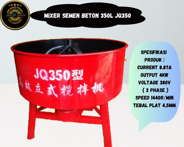 Jual Mesin Aduk Semen Beton/Molen Beton 350L JQ350 - Jakarta Barat - Jaya-Konstruksi | Tokopedia