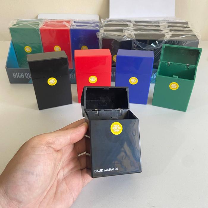 Jual Kotak Rokok Akrilik Custom Cigarette Case Box Kotak Korek Api ...