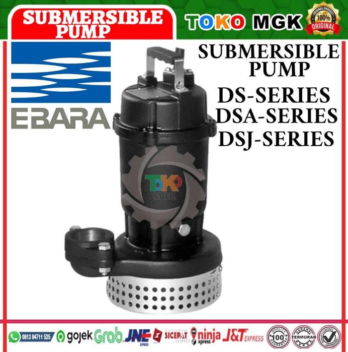 Jual EBARA SUBMERSIBLE SUMP PUMP 50 DSA 5.75 0.75KW 3PHASE 3000RPM 380V - Jakarta Pusat - toko ...