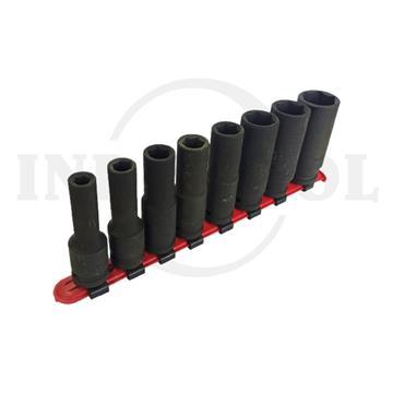 Promo Mata Deep Socket SET / 9 Pcs 1/2" DR Deep Socket Impact 6PT ...
