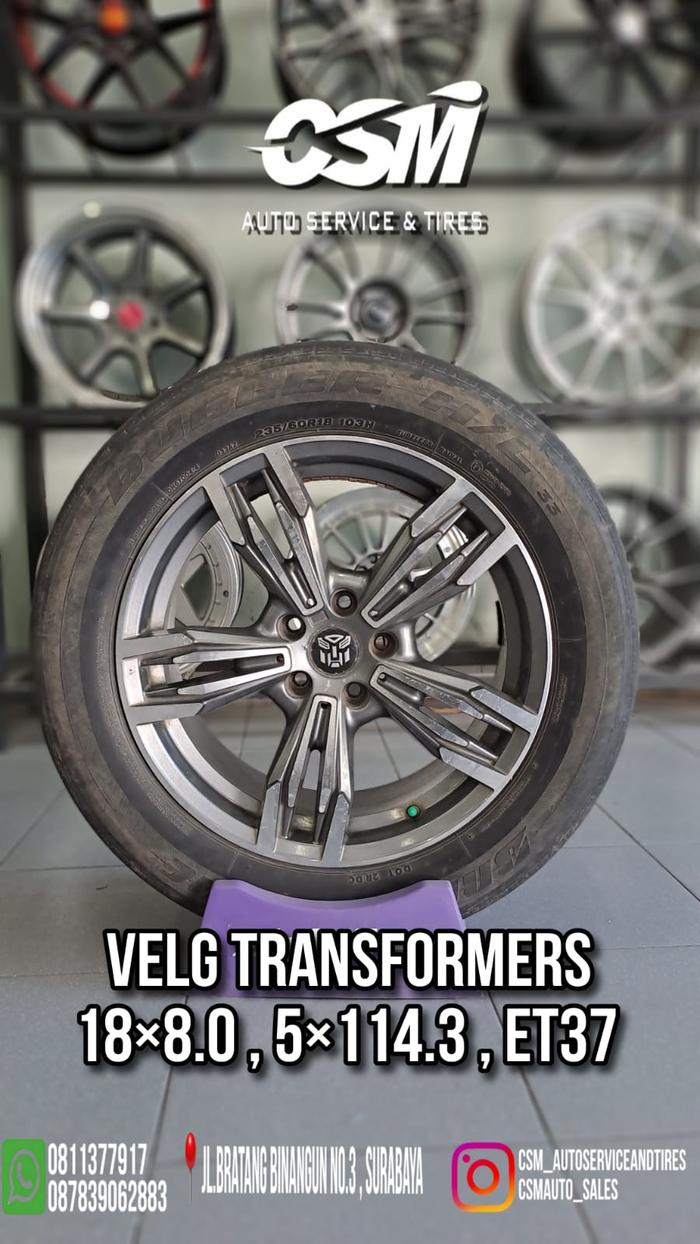 Jual Velg Transformer (2nd). R18 utk Innova,Xpander,Voxy,Serena,Biante ...