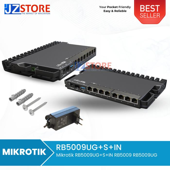 Jual Mikrotik RB5009UG+S+IN RB5009 RB5009UG - Kota Medan - JZTECH.ID ...