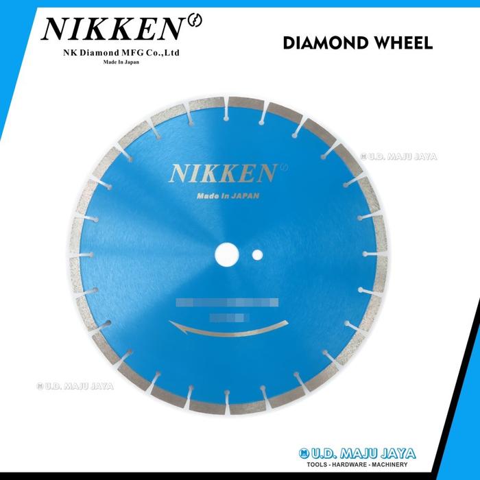 Jual NIKKEN DIAMOND WHEEL 18 INCH G 27 DRY MATA POTONG BETON GRANIT ...