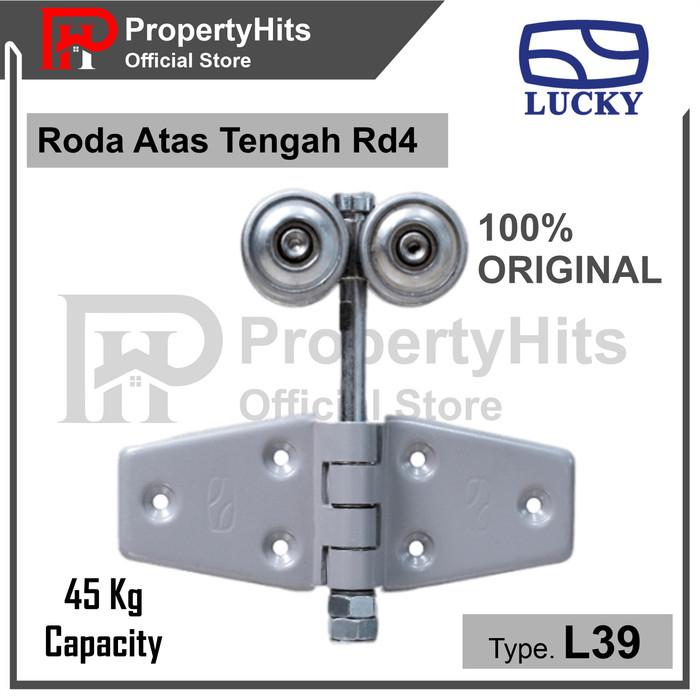 Jual Roda Atas Pintu RD4 - Pintu Sliding / Lipat - Merk Lucky Type L39 ...