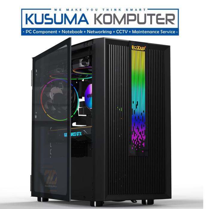 Jual Pccooler PLATINUM LM200 MESH RGB Casing PC COOLER - Kab. Sleman ...