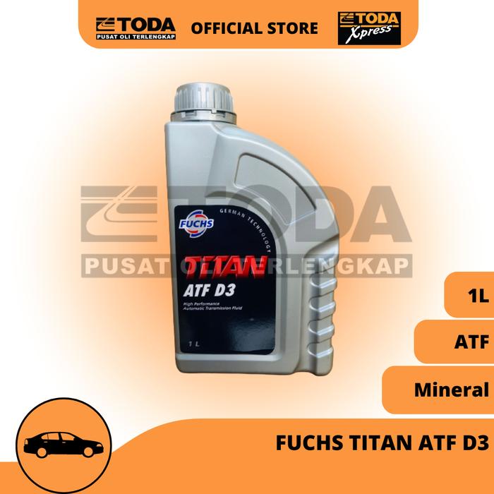 Promo Oli Transmisi Matic Titan ATF D3 1l Original Fuchs Titan ATF D3 ...