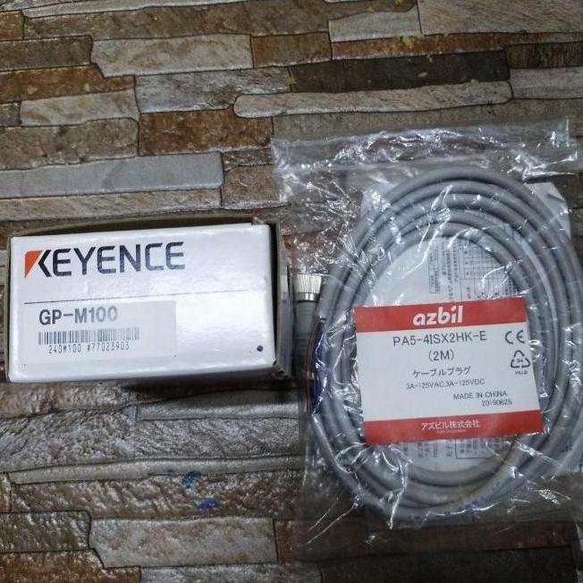 Jual Pressure Sensors Gp-M100 Keyence 1 Paket Dan Kabel Conextor Azbil ...
