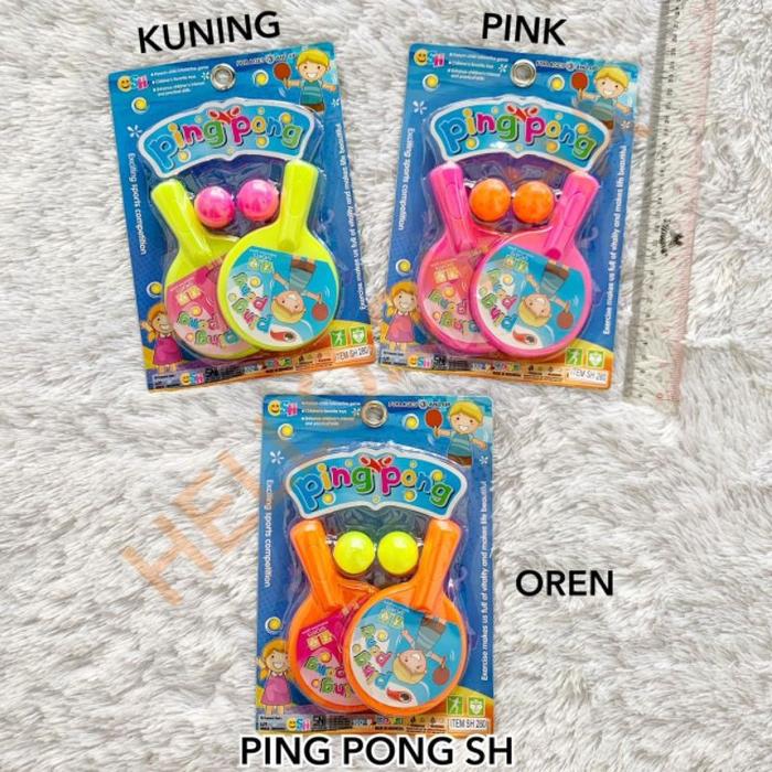 Jual Mainan Edukasi Anak Tenis Meja Ping Pong SH 280 - Mainan Tennis ...