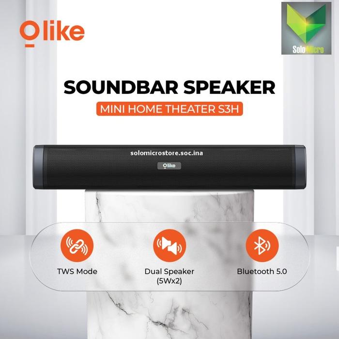 Jual Olike S3H Soundbar Speaker Bluetooth Wireless Mini Home Theater ...