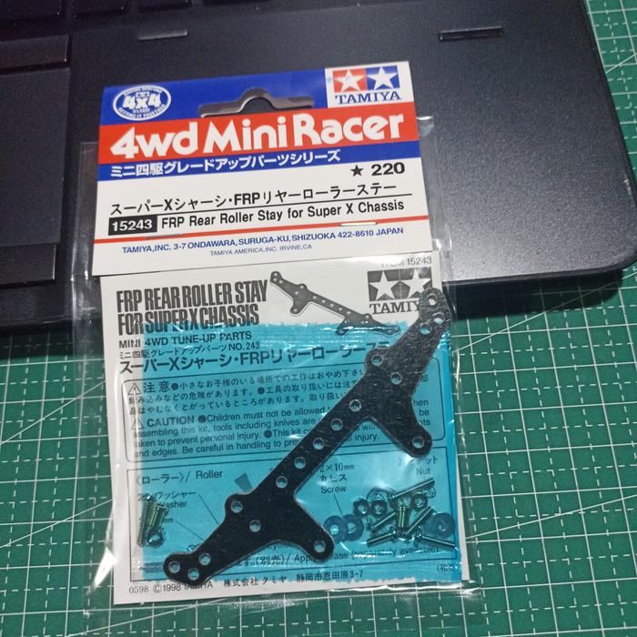 Jual Tamiya 15243 FRP Rear Roller Stay for super x chassis Mini 4wd ...