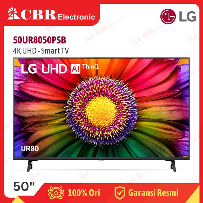Jual TV LG 50 inch LED 50UR8050PSB (4K UHD - Smart TV) - Kota Batam - CBR Elektronik Batam ...