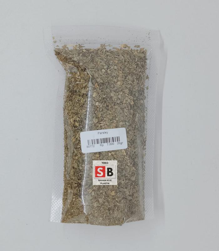 Jual DAUN PARSLEY KERING/ PARSLEY BUBUK/ PARSLEY HERBS /DAUN PERTESELI ...