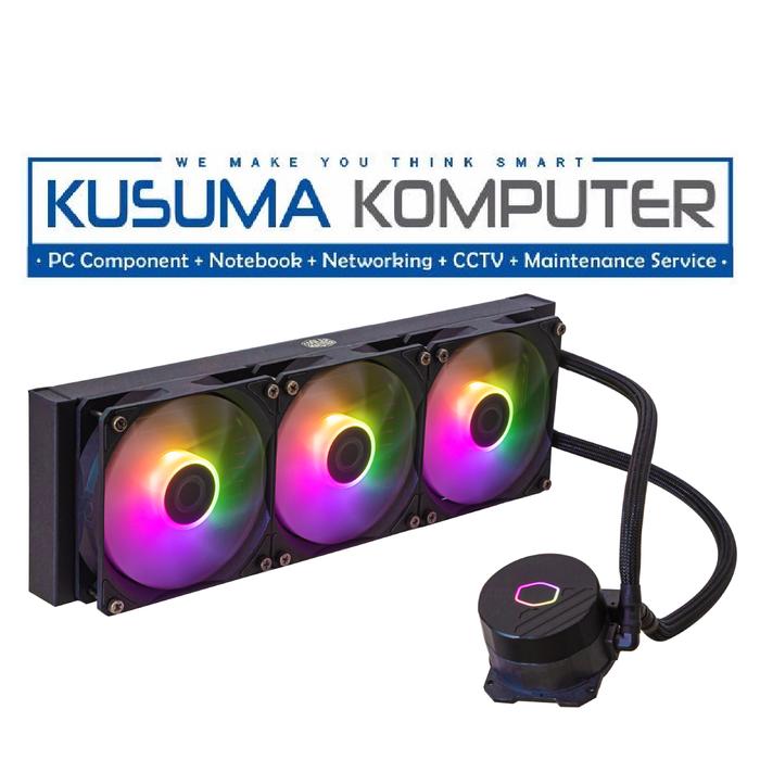 Jual Cooler Master MasterLiquid 360L Core ARGB CPU Liquid Cooler - Kab ...
