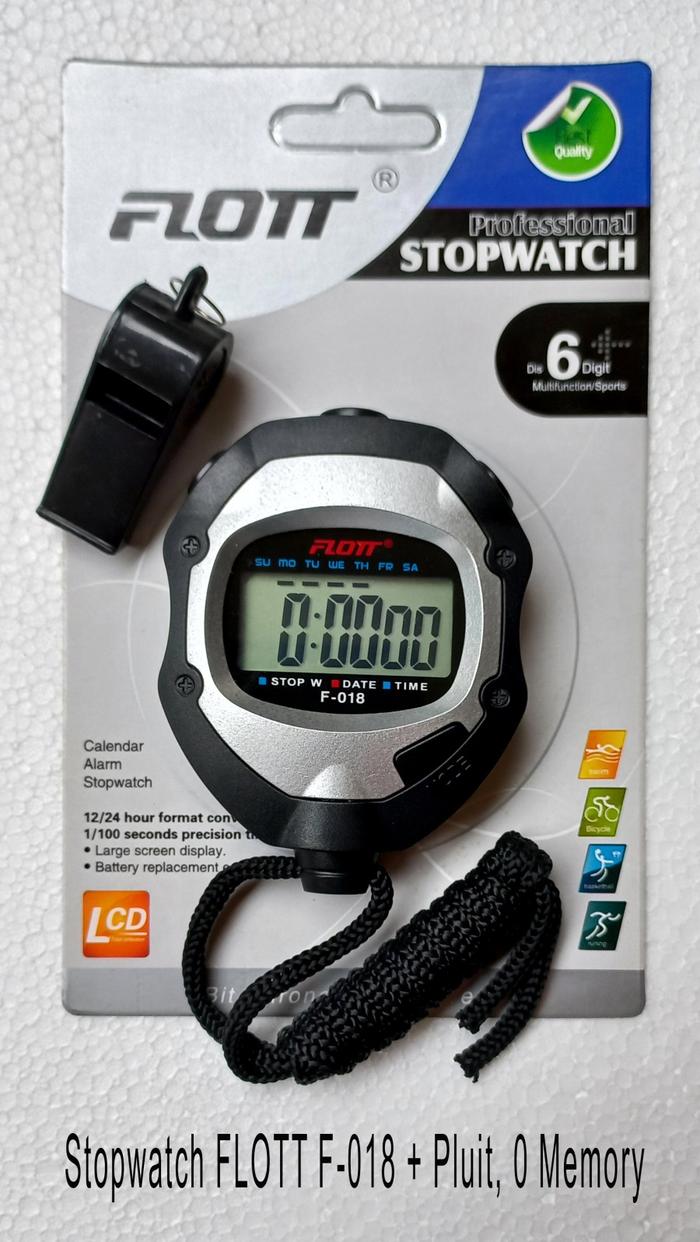 Jual Stopwatch - Stop Watch FLOTT FREE PLUIT TALI ( angka besar digital ...