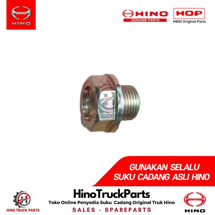 Jual SZ341-18014 Baut Pembuangan Oli Bak Carter Hino Asli - HINO 500 ...