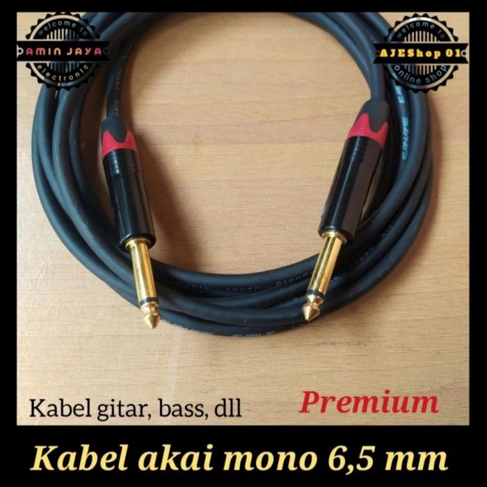 Jual Kabel jack gitar bass berkualitas panjang 1 meter - Lurus-L ...