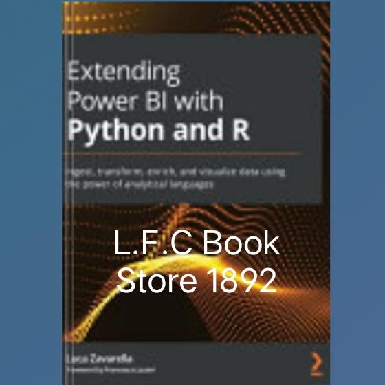 Jual Buku Extending Power BI with Python and R - Jakarta Barat - L.F.C Book Store 1892 | Tokopedia