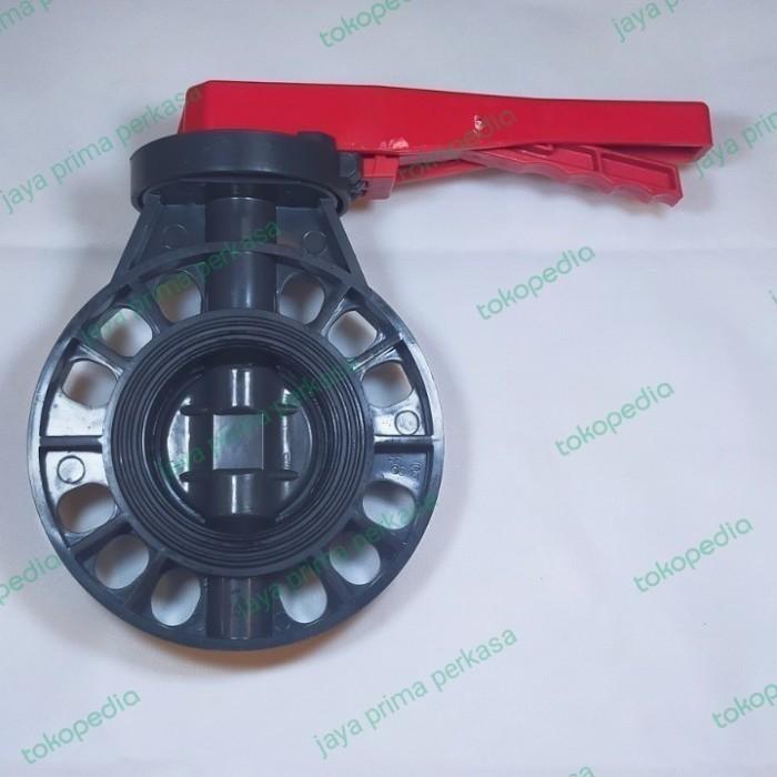 Jual Batterfly Valve U PVC 8" Inch / Buterfly PVC DN 200 - Jakarta ...