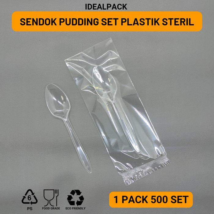 Jual Sendok Puding Set Plastik Steril Higienis. - Jakarta Barat ...