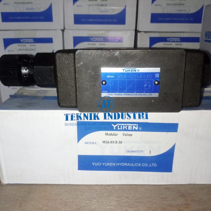 Jual Relief Modular Valve MSA-03-Y-30 YUKEN - Jakarta Barat - ALAT TEKNIK INDUSTRI | Tokopedia