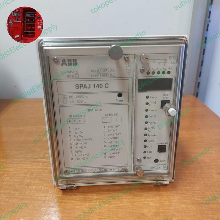 Jual NEW ABB SPAJ 140c Differential Relay Transmitter Transducer Meter ...