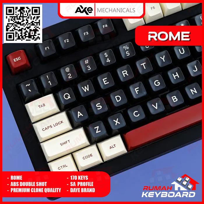 Jual Keycap - Keycaps - Sa Profile - Rome - Abs - Double Shot Di Seller ...