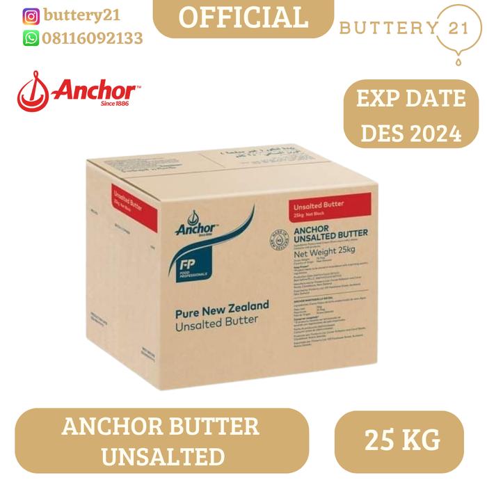 Anchor Salted Butter 25kg, 42% OFF | www.pinnaxis.com