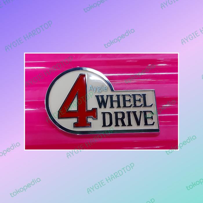 Jual LOGO EMBLEM 4WD KLIP HARDTOP FJ40 BJ40 ORIGINAL - Jakarta Pusat ...