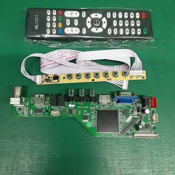 Jual Mainbord Tv Led Universal Digital DVB-T2 RR52C.03A Motherboard ic ...