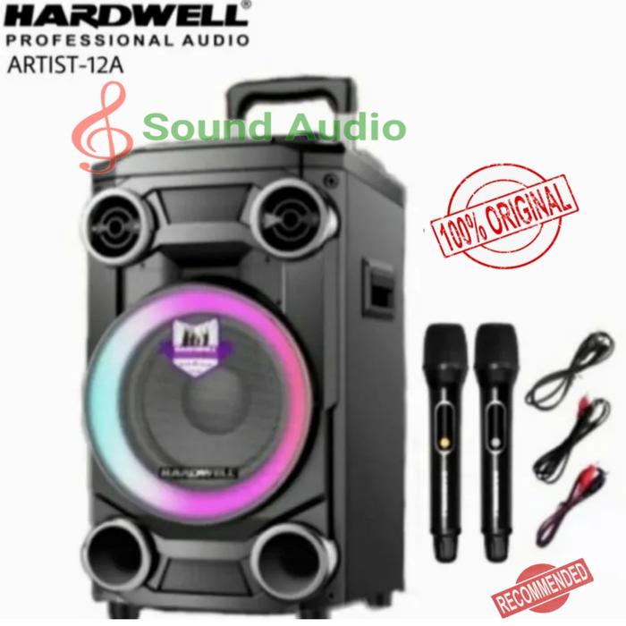 Jual sound system hardwell artis 12a speaker portabel artis 12 A ...