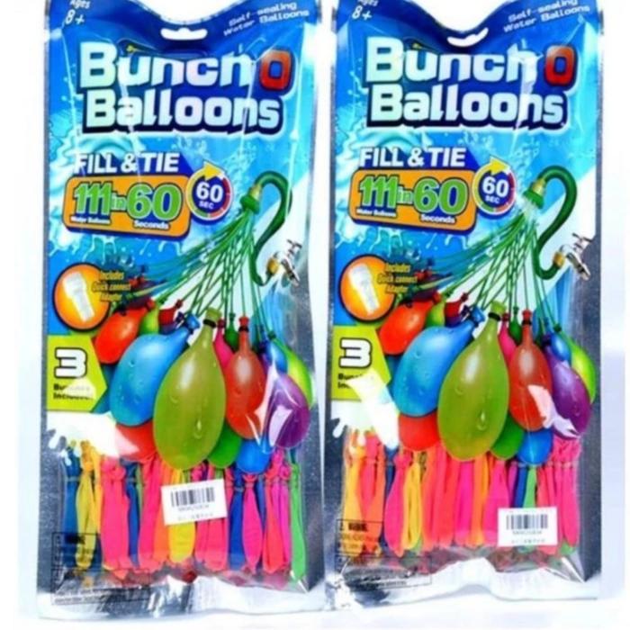 Jual mainan anak magic water ballon / Bunch O Balloons - 37 balon air ...