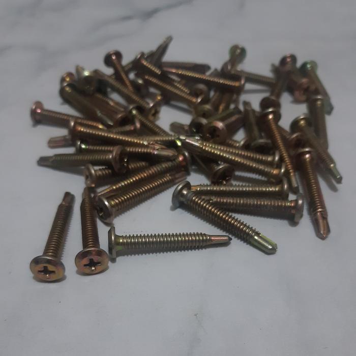 Jual Sekrup Roofing SDS 10 × 35 (50 Pcs) Baut Sekrup Calciboard - Kab ...
