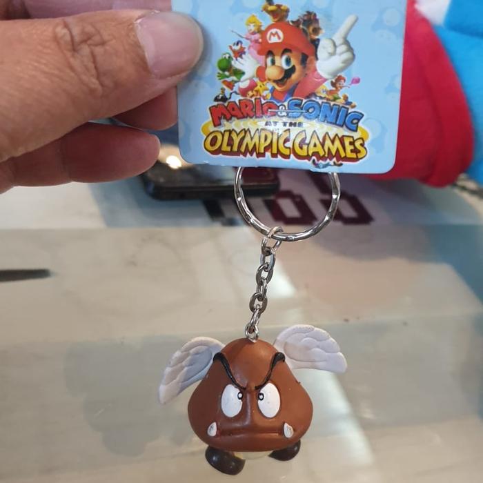 Jual Keychain Nintendo Super Mario& Sonic at The Olympic Games GOOMBA ...