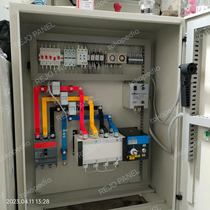 Jual panel ats pln genset - cos motorized 250A 4p - mccb 3p 250a ...