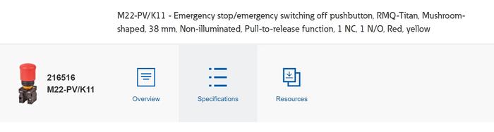 Jual Eaton Moeller M22-PV/K11 216516 Emergency Stop Switch - Kota Surabaya - REUTECH | Tokopedia