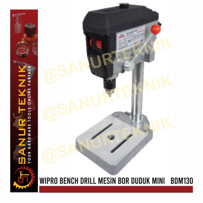 Jual WIPRO Bench Drill Mesin Bor Duduk Mini BDM130 BDM-130 13mm 13 mm 580W - Kota Surabaya ...