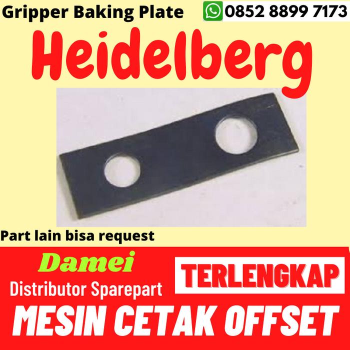 Jual Gripper Plate Heidelberg Spare Part Mesin Cetak Offset Backing GTO ...